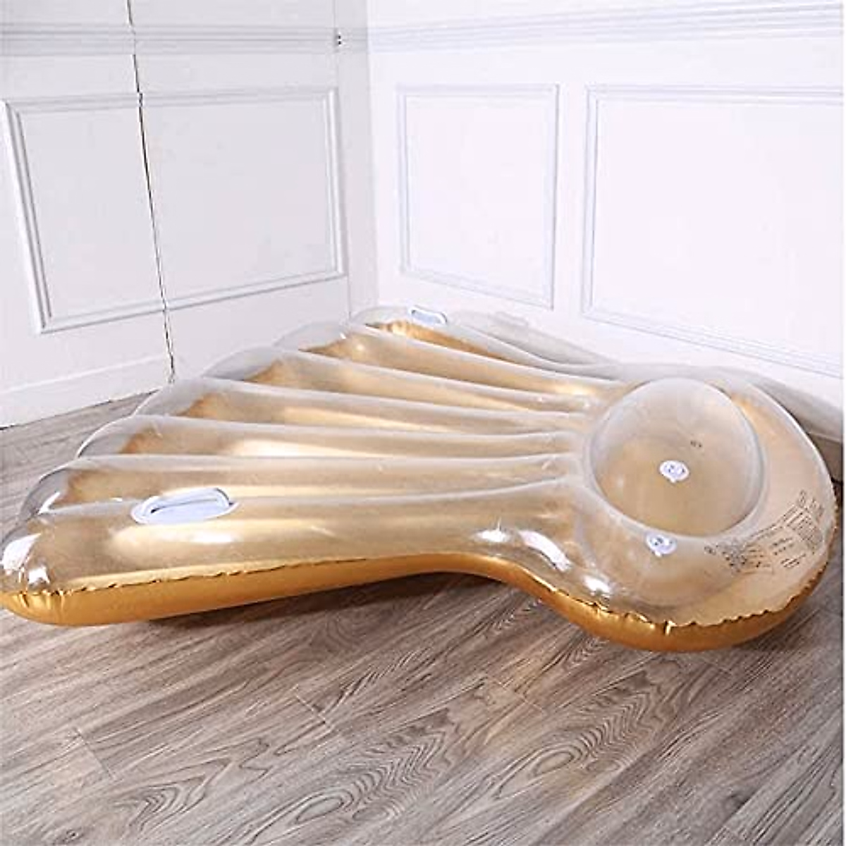 Glaceon Adult Large Floating Row Pool Float Inflatable Water Lounger Toys Swimming Ring Suitable The Beach Summer Party Outdoor Water Recreation