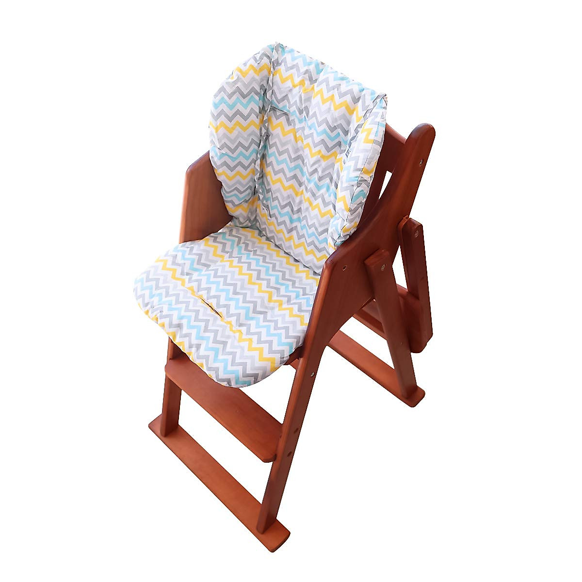 High Chair Cushion, High Chair Pad/seat Cushion/Baby High Chair Cushion,Soft and Comfortable,Light and Breathable,Make The Baby More Comfortable(Color Wavy Stripes)