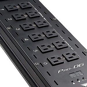 CHAUVET DJ Pro-D6 DMX-512 Dimmer/Switch Pack (6-Channel) | LED Light Controllers, BLACK