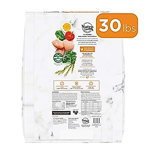 NUTRO NATURAL CHOICE Senior Dry Dog Food, Chicken & Brown Rice Recipe Dog Kibble, 30 lb. Bag