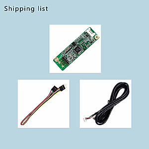 VSDISPLAY Resistive LCD Touch Panel Controller Resistive Touch Screen Driver 5-Wire USB kit