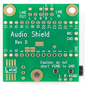 Teensy Audio Adaptor Board 4.0