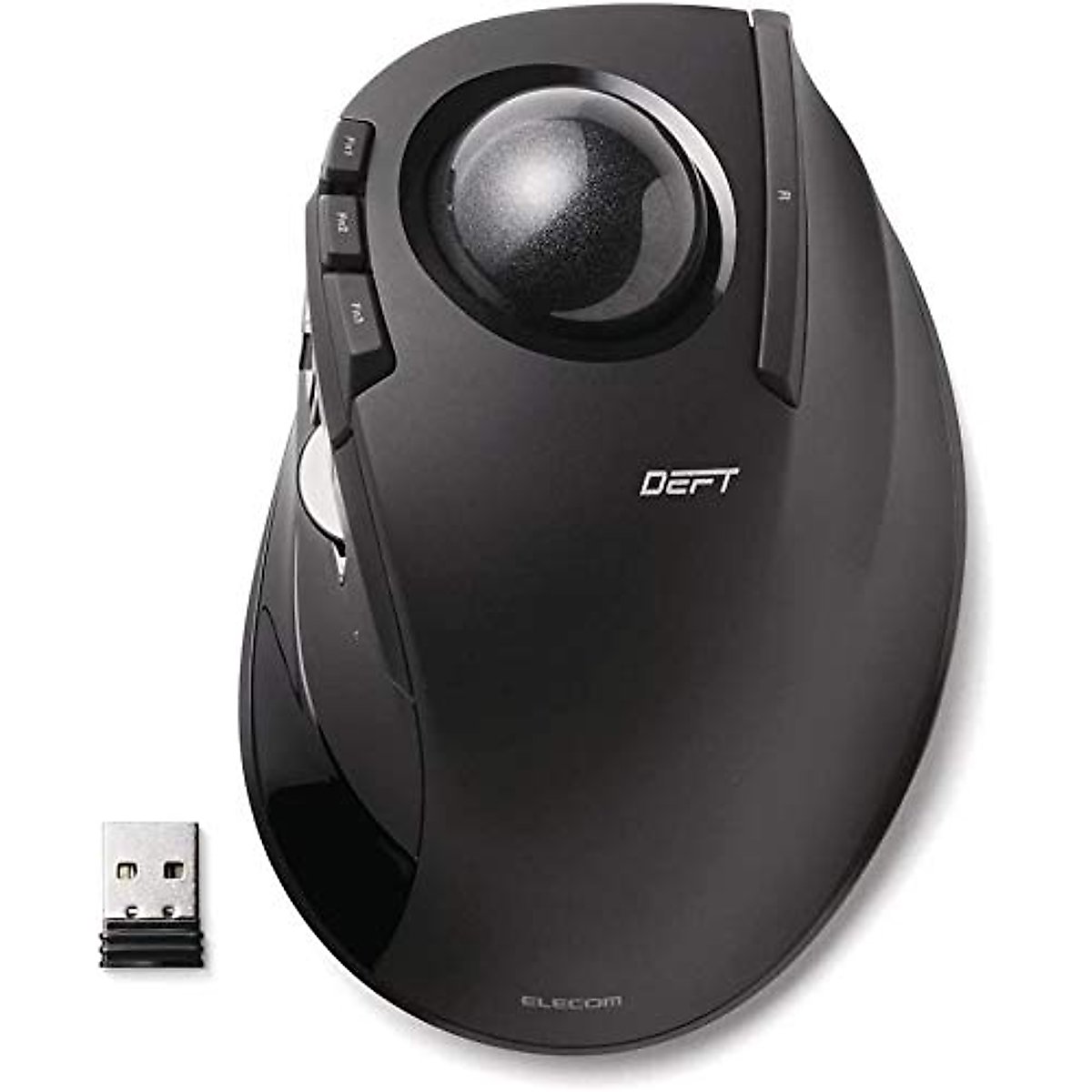 Elecom M-DT1DRBK Wireless 8-Button Tilt Mouse