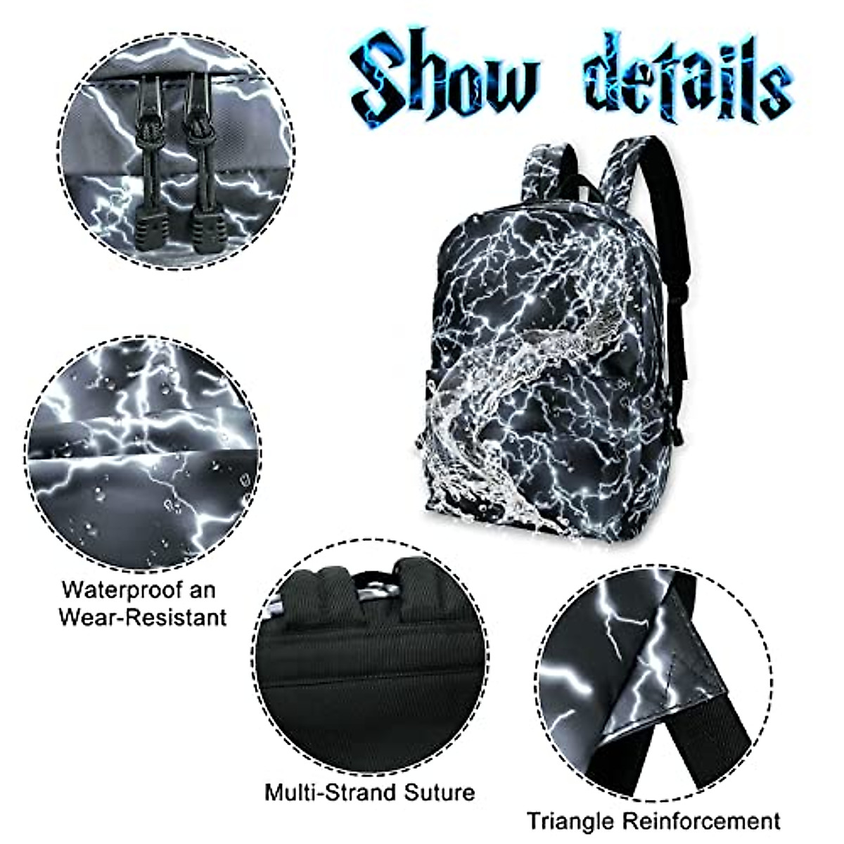 Tpeohan Kids Backpack Boys Backpacks for Elementary Children Backpack Back to School 8-12