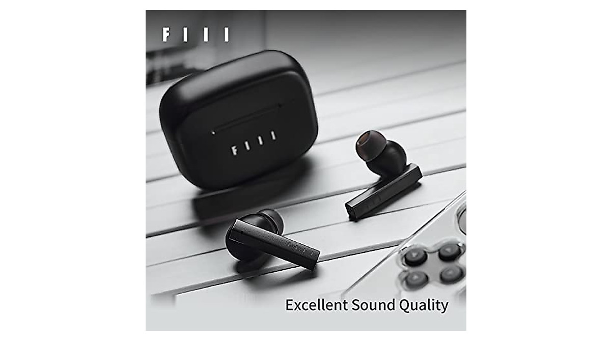 FIIL CC Pro Wireless Earbuds with Noise Cancellation & 30H Playtime