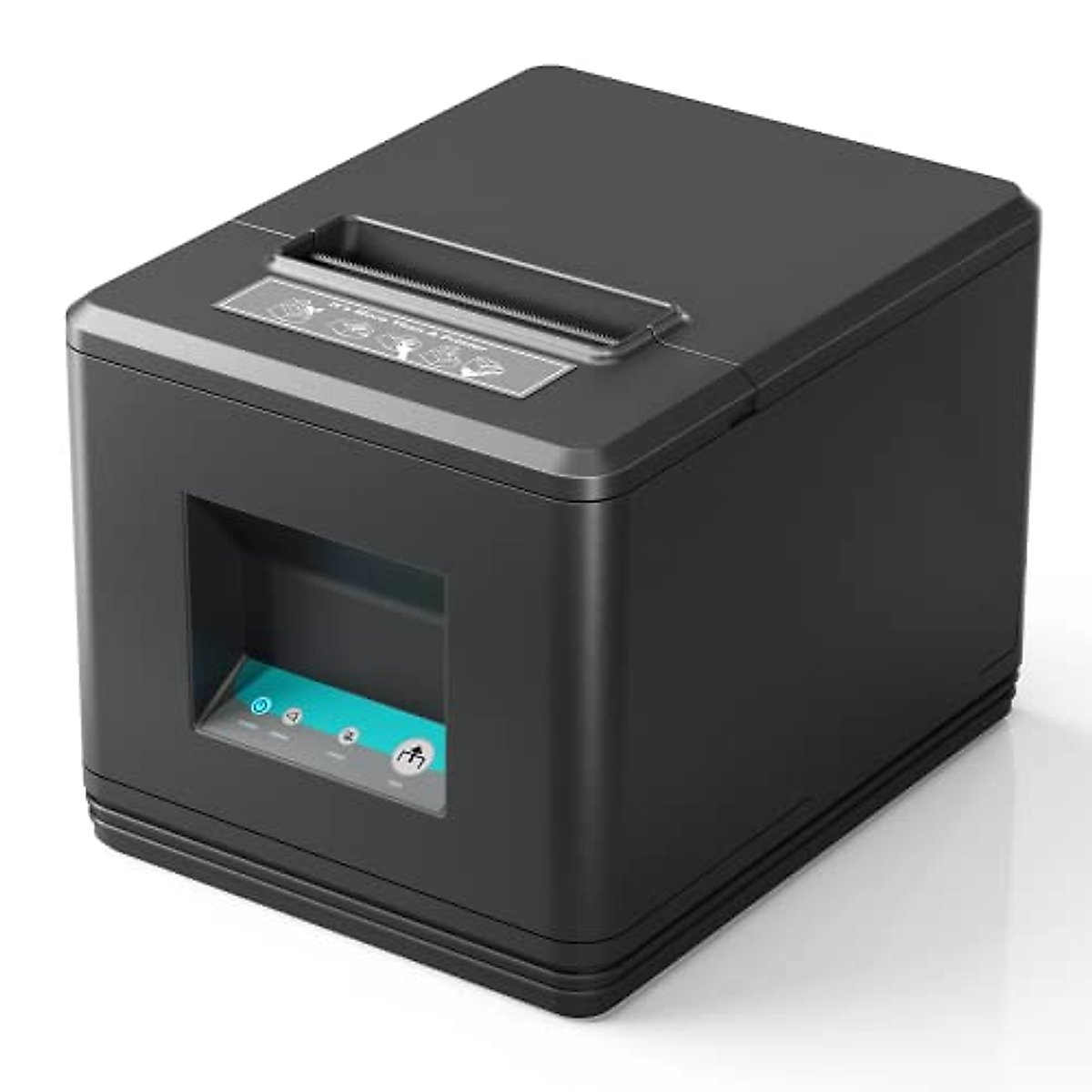 MUNBYN 80mm USB Receipt Printer, POS Printer with Auto Cutter ESC/POS Command Support Windows（Only USB Interface）
