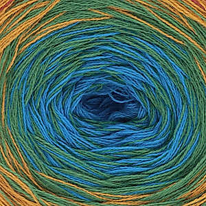 RED HEART Wrap Rainbow, Fiesta Yarn