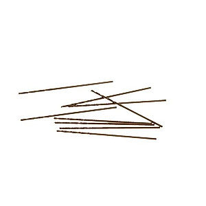 Auniwaig 0.7mm Straight Shank Twist Drill Bit, Twist Drill High Speed Steel Bit, HSS-M35 Long Drill bit Apply to Stainless Steel, Copper, Aluminum Alloy, Wood, Plastic 20pcs