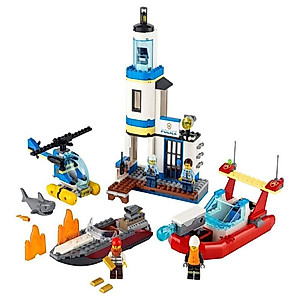 LEGO City Seaside and Fire Mission 60308