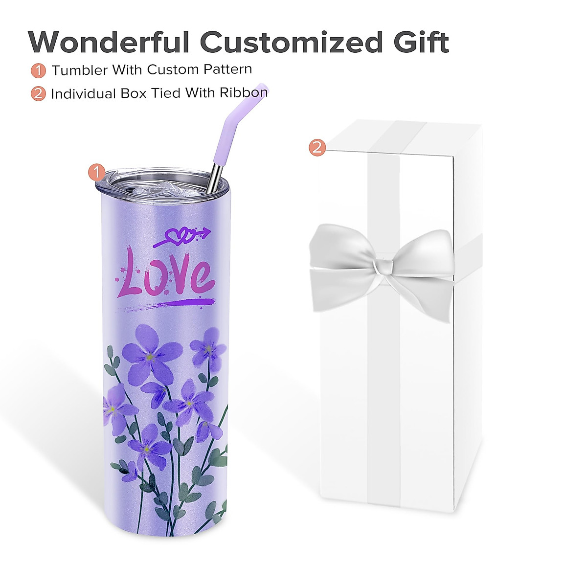 FASTSUB Sublimation Tumblers 20 oz Blank Bulk Glitter Cups Straight Skinny Stainless Steel Double Wall Vacuum Insulated with Lids and Straws Coaster for Tumbler Heat Press Multicolored 12 Pack