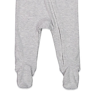 Disney Winnie The Pooh Newborn Baby Boys 2 Pack Zip Up Sleep N' Play Baby Coveralls 0-3 Months