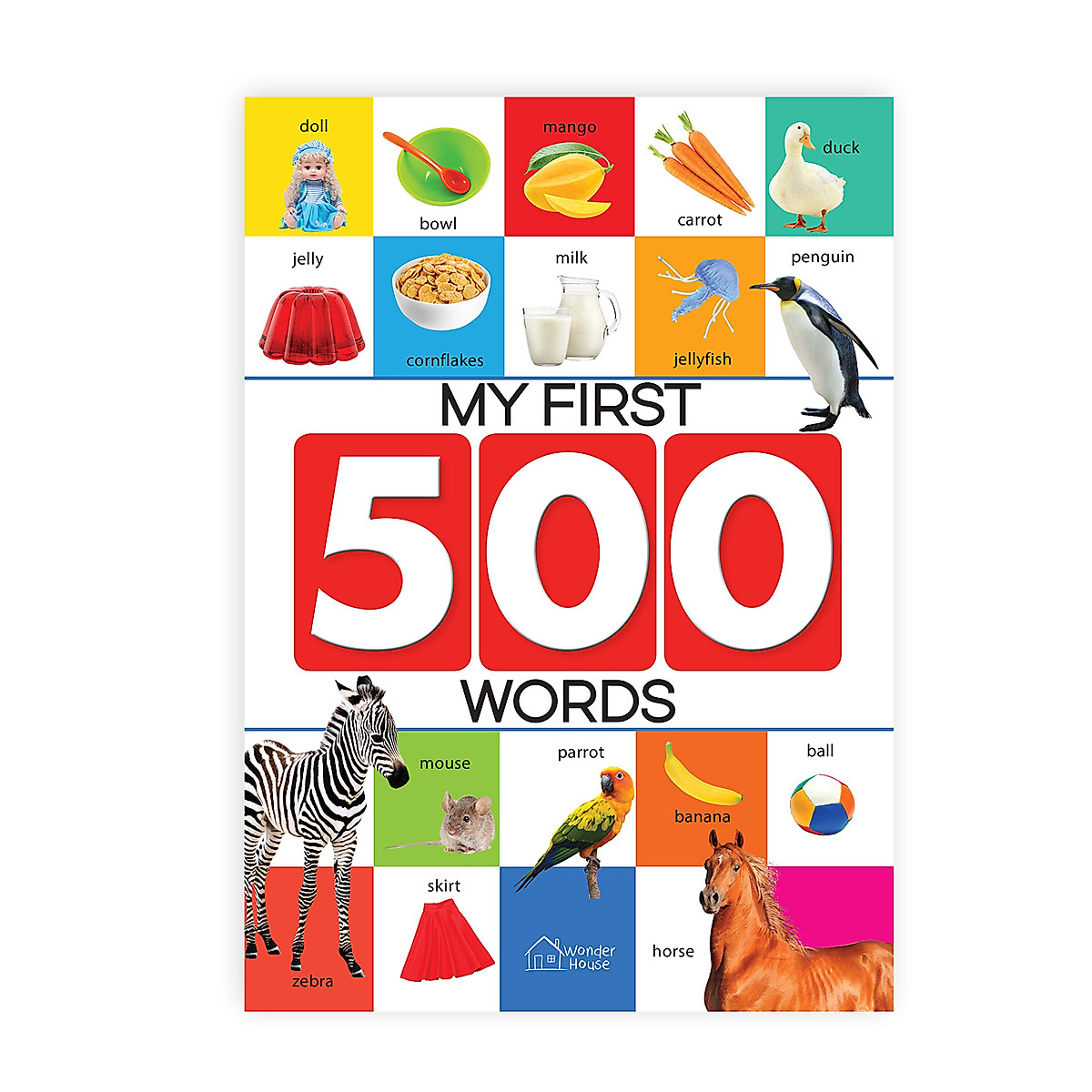My First 500 Words: Early Learning Picture Book