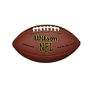 Wilson NFL Super Grip Composite Football - Junior Size, Brown
