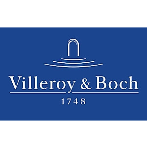 Villeroy & Boch French Garden Green Line Breakfast/Cream Soup Cup Saucer, 6.5 in, Premium Porcelain, White/Green