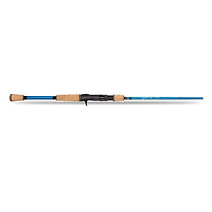 Temple Fork Outfitters TFO 3-Piece Angler Fast Action Freshwater/Saltwater Fishing Spinning Rods, 7ft MH 3pc