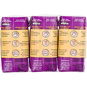 Whiskas Catmilk for Cats and Kittens - 6.75 fl oz. - 3ct