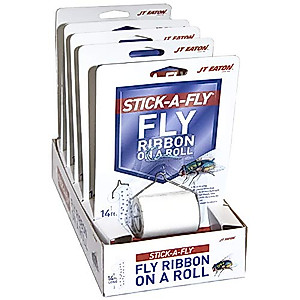 JT Eaton Stick-A-Fly Ribbon on a Roll fly trap