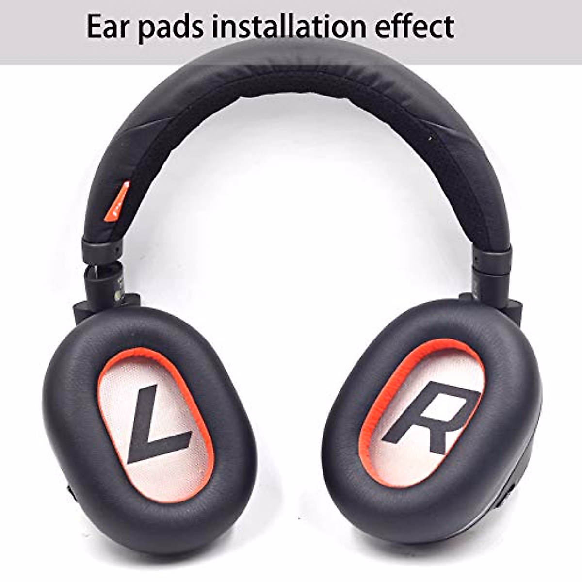 defean Voyager 8200 Ear Pads Replacement EarPads Ear Cushion Compatible with Plantronics Voyager 8200 UC/Plantronics Backbeat Pro2 Headphone (Black)