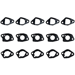 WOTIAN Carburetor Gaskets Compatible for Champion Firman Generator 2kw 2.5kw 3kw,for Honda GX160 GX200 GX212 GX225 Engine 5pcs Air Filter Insulator (for Engine in Generator)