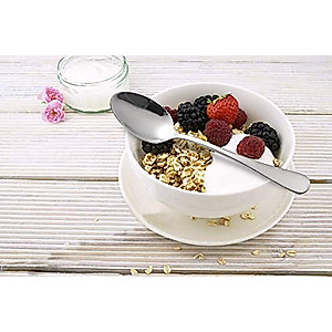 Hiware 12-piece Stainless Steel Teaspoons, Spoons Silverware Set, Dishwasher Safe - 6.7 Inches