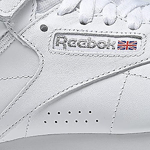 Reebok womens Freestyle Hi Sneaker, White/Silver 2, 7.5 US