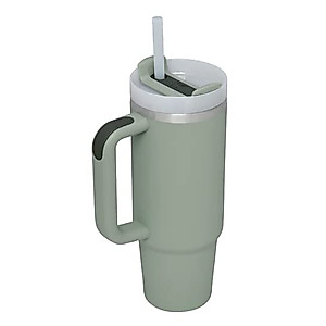 STANLEY The Quencher H2.0 FlowState Tumbler (Soft Matte) | 30 OZ Bay Leaf
