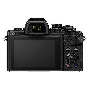 Olympus OM-D E-M10 Mark II Mirrorless Camera with 14-42mm EZ Lens (Black) US Only