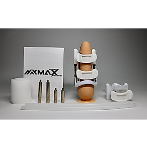 Men's 4-Rod Quad Cradle Support Penis Extender Stretcher - Male Stretching Extenders Kit