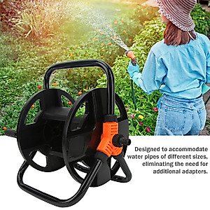 Garden Hose Holder Freestanding, Hose Reel Water Pipe Storage Rack ABS Single Arm Tool for Garden Car Washing Watering