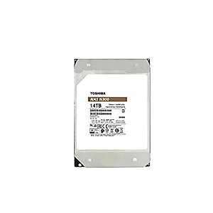 Toshiba N300 14TB NAS 3.5-Inch Internal Hard Drive - CMR SATA 6 GB/s 7200 RPM 256 MB Cache - HDWG21EXZSTA