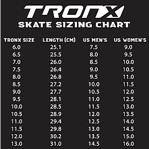 TronX E1.0 Senior Inline Roller Hockey Skates (11.0)