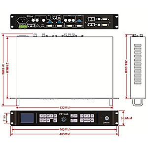 Best Price for Stage Events VDWALL HD LED Video Processor LVP615 LVP615S LVP615D LVP615U (LVP615S)