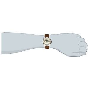 Timex Men's T46681 Expedition Traditional Brown Leather Strap Watch