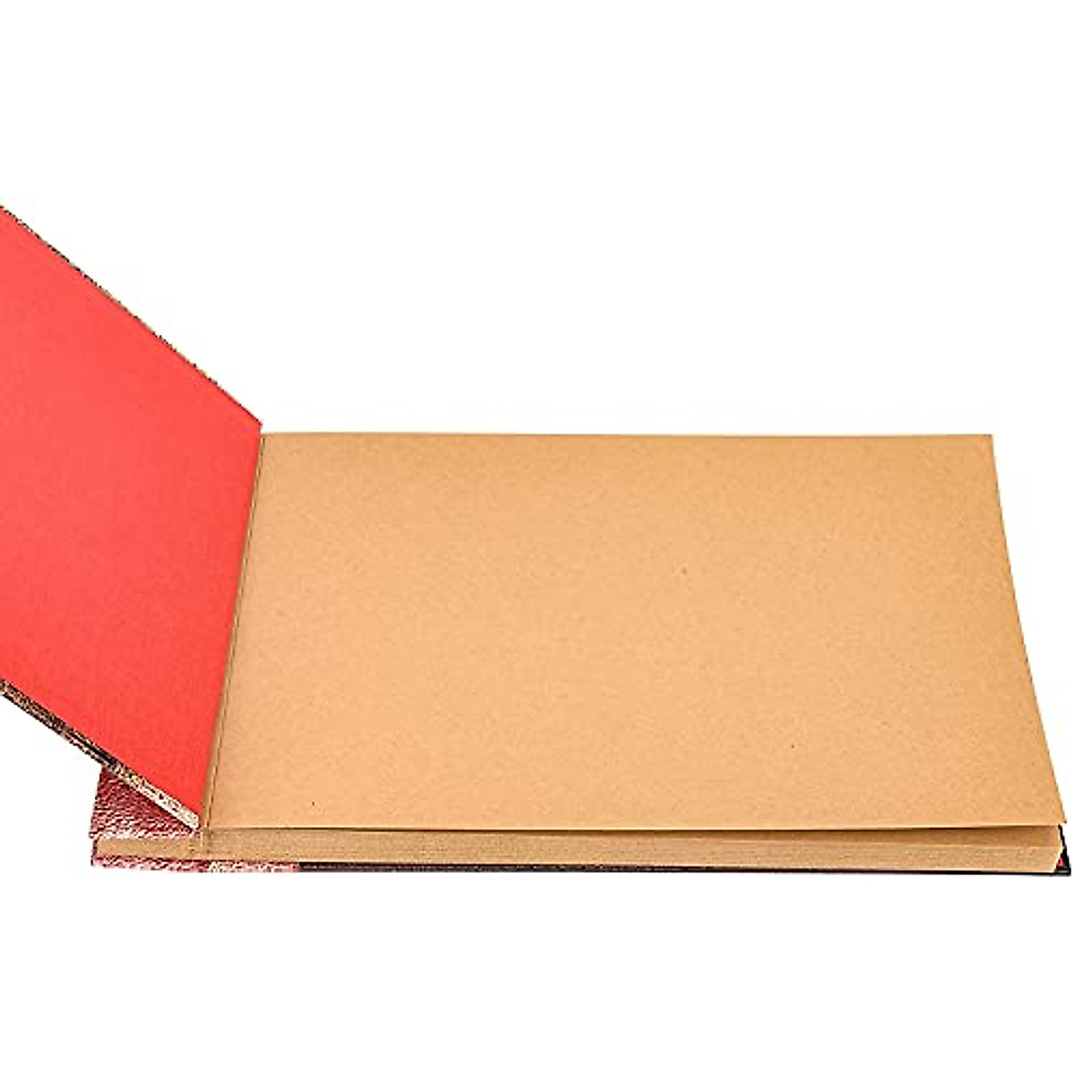 T-HAOHUA Anniversary Photo Album Scrapbook - Our Adventure Book Wedding Photo Album Scrapping 11.6"x7.5" inches, 80 Pages - Includes Bonus 5 Postcards and 5 Self-Adhesive Photo Corners