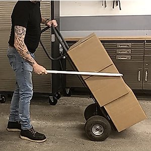 Keyfit Tools Kickboxer Hand Truck Dolly Box Leverage Bar Slide Boxes Off Your 2 Wheeled Dolly from The Bottom for Neatly Stacked Moving/Shipping Boxes Hook Boxes to Tilt Backward
