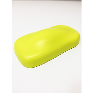 VViViD+ Matte Metallic Daytona Yellow Vinyl Wrap Roll (1ft x 5ft)