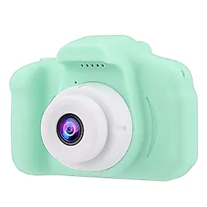 Niaviben Camera for Kid's Digital Mini Cute Camera HD 1080P Children's Sports Camera Green