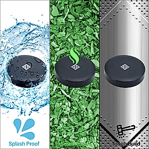 BlissLux Premium Metal Zyn Can - Smell Proof, Slim & EDC Storage