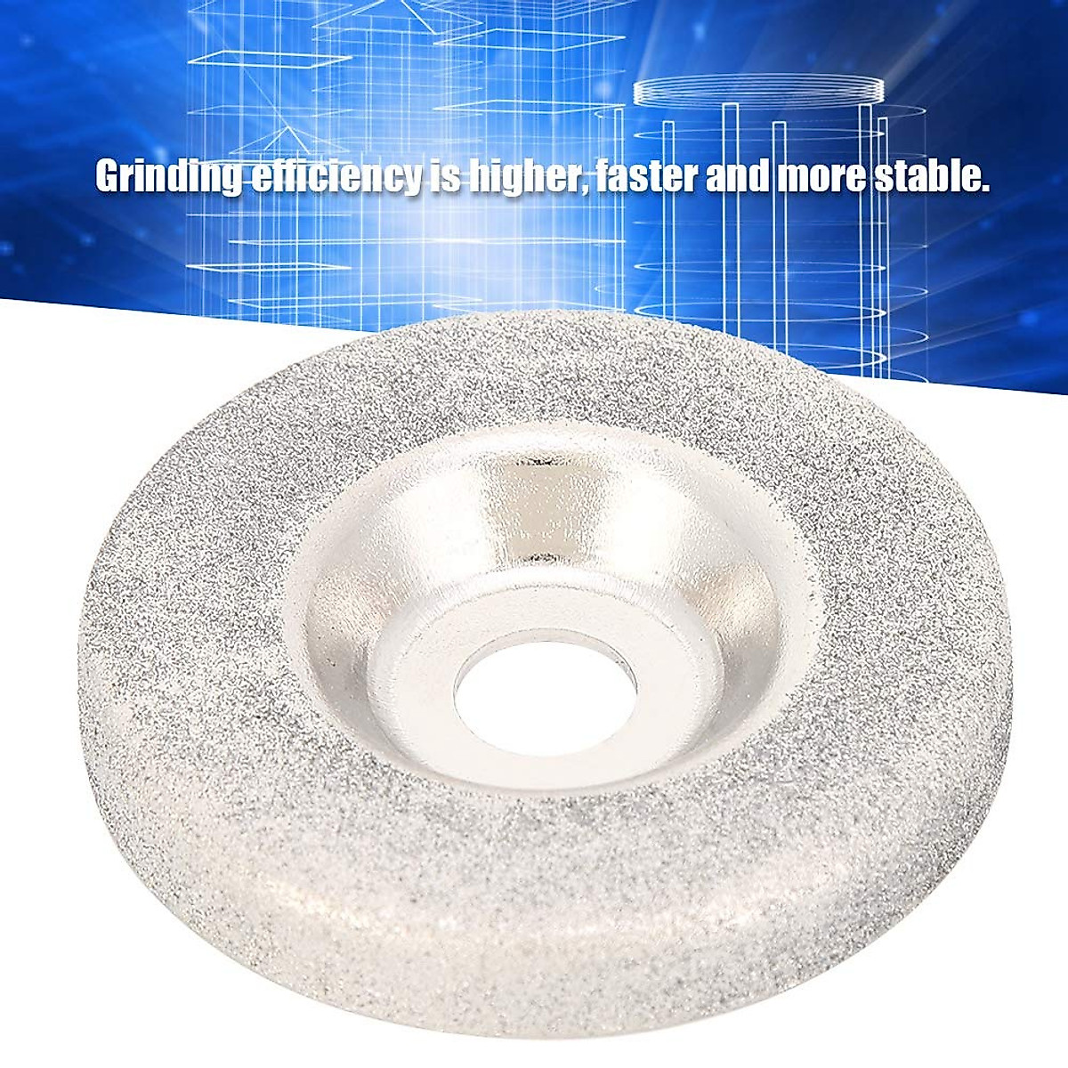 Multifunction Diamonds Grinding Wheel Disc Emery Milling Cutter Abrasive Tool Abrasive Grinding Wheel 52mm/2in Diameter