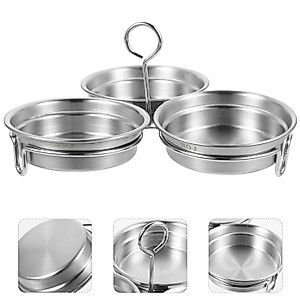 OKUMEYR 2pcs Stainless Steel Egg Steamer Egg Cooker Pan Nonstick Egg Poacher Pancake Maker Egg Maker Molds Stainless Steel Egg Poacher Breakfast Egg Poachers Small Tools Round Baby