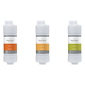 Coway Aquamega Replacement Filter, 3 Count (Pack of 1), White