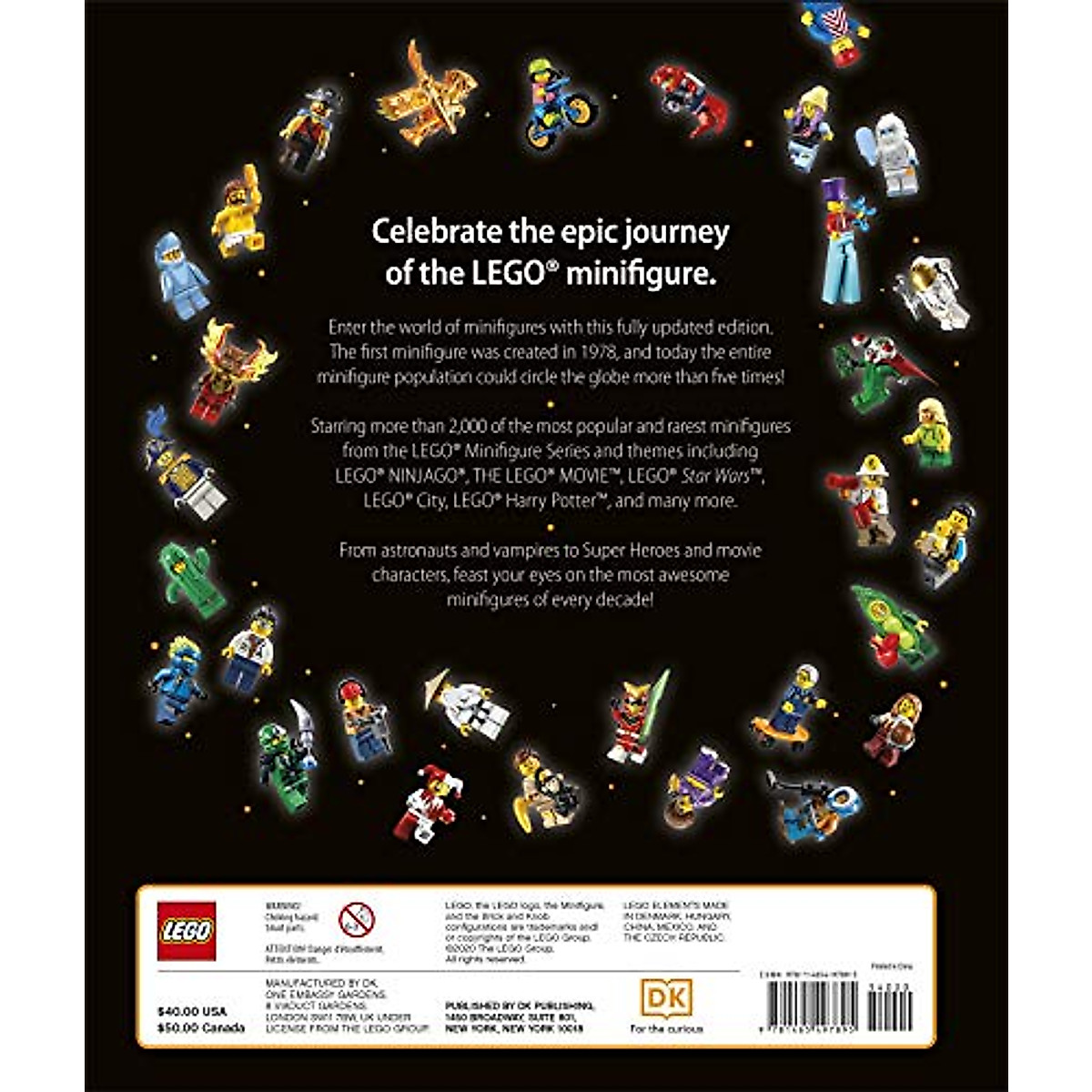 LEGO® Minifigure A Visual History New Edition: With LEGO Spaceman Minifigure!