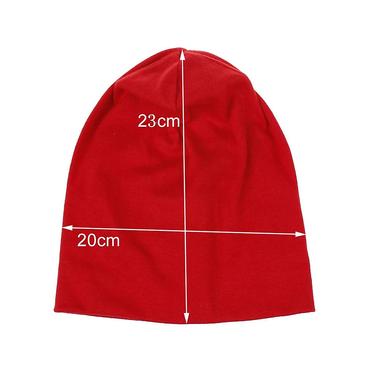 Qandsweet Baby Boy's Hat Kids Cool Knit Beanie Hats Toddlers Caps (Black Dark Grey Red White)