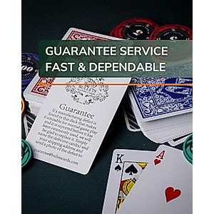 Bullets Playing Cards – Waterproof Plastic Playing Decks, Whit Cut-Card – Durable Deck for Poker, Skat, Rummy, for Adults Bridge Size Double Pack with Standard Index, Decks 52 Cards, 2 x 2 Joker