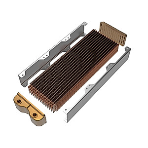 Thermaltake Pacific DIY Liquid Cooling System CL360 64mm Thick Copper Radiator CL-W191-CU00BL-A