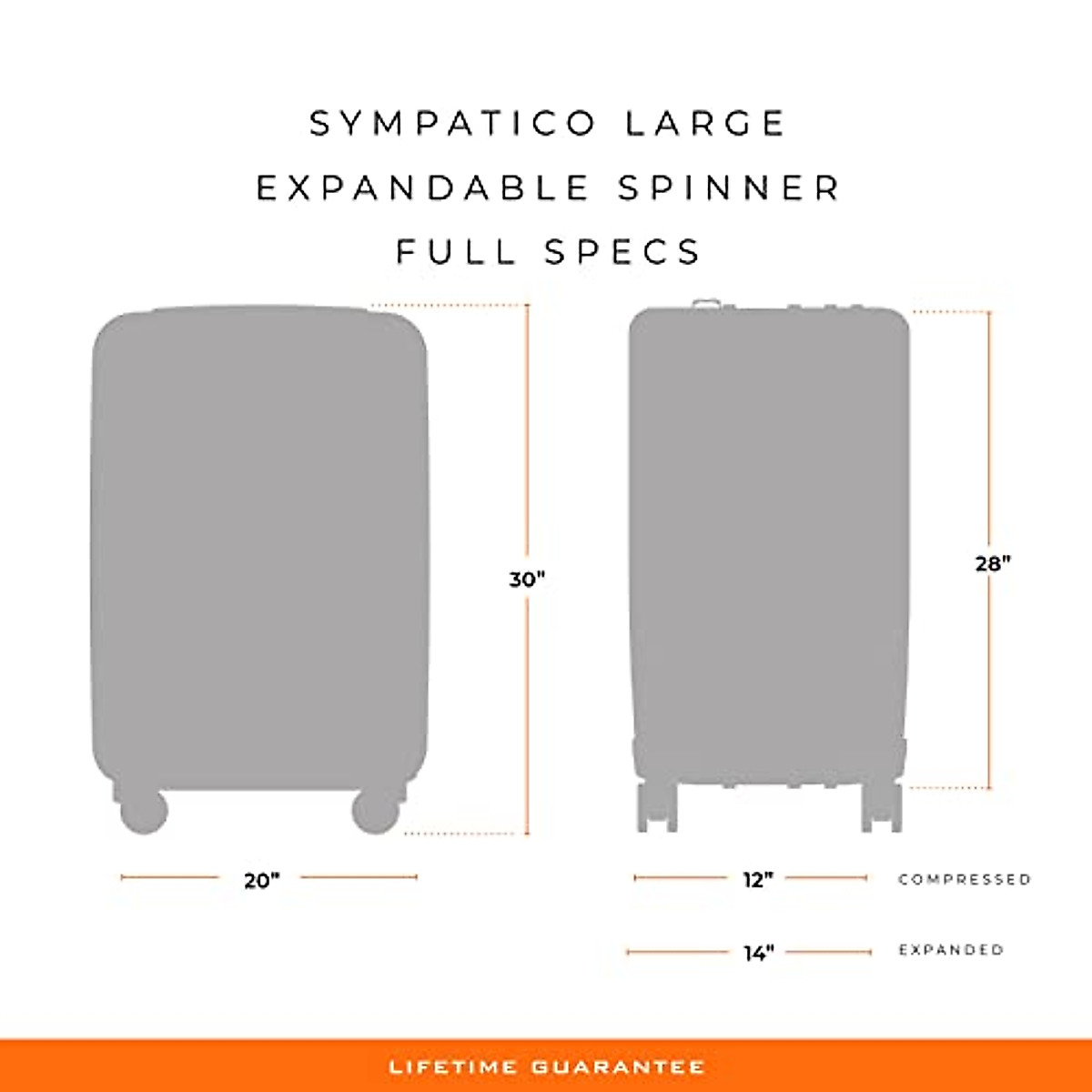 Briggs & Riley Sympatico Hardside Large Spinner Luggage, Plum, 30-Inch Checked