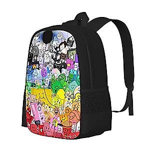 Casual Shoulder Bookbag, Battle for Bfdi Backpack Travel Bag Knapsack