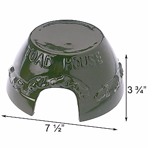 Four Pack of Esschert Design Green Toad Houses