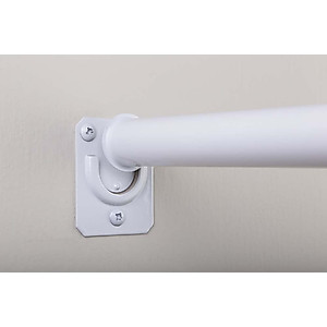 Closet Pro CD-0024-18/30WT Heavy Duty Adjustable Rod, 18 by 30-Inch, White