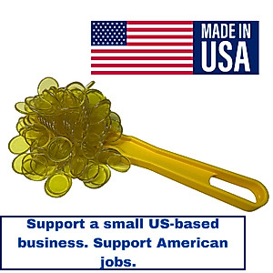 MR CHIPS Made in USA Magnetic Wand with 100 Bingo Plus Extra Yellow